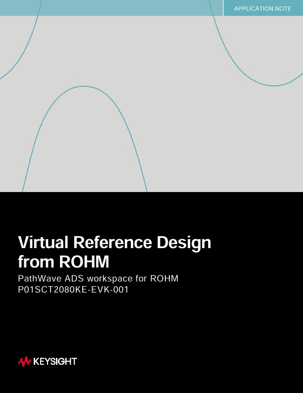 Virtual Reference Design from ROHM PDF Asset Page | Keysight